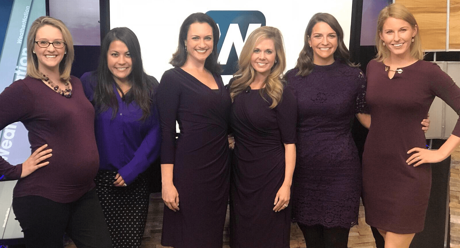 Meteorologists Wear Purple to Inspire Women in STEM Fields - WeatherNation