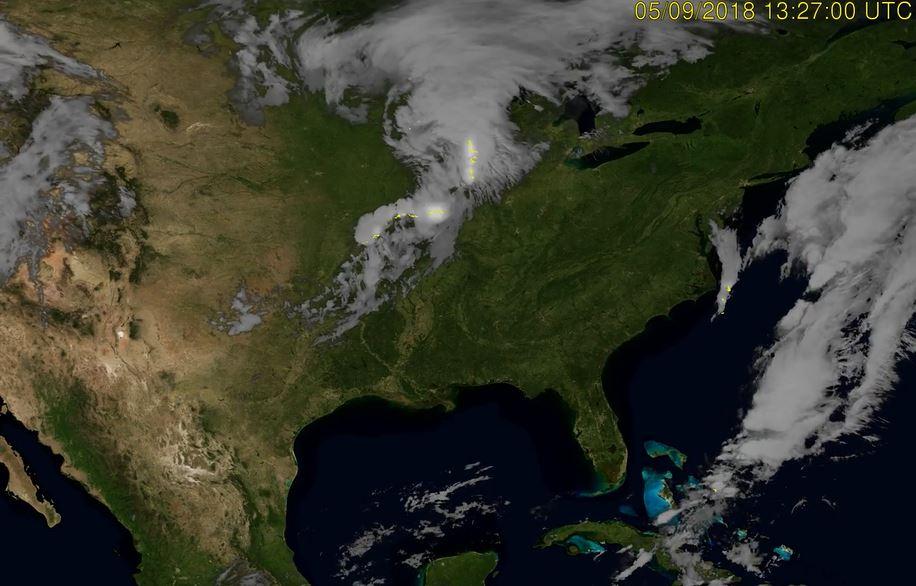 NOAA GOES-17 Shares First Light Imagery from Geostationary Lightning ...