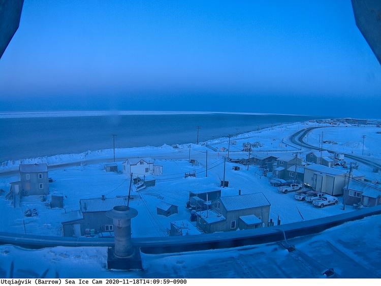 Utqiagvik's Final Sunset of 2020 - WeatherNation
