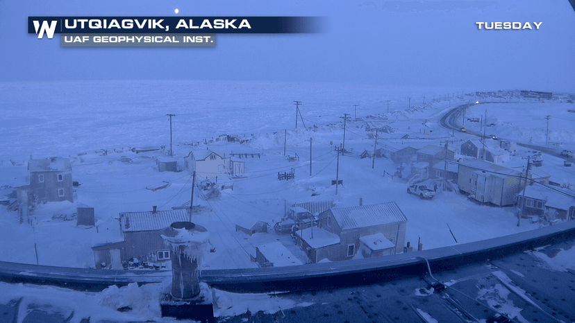 First "Sunrise" in 66 Days in Utqiagvik, Alaska - WeatherNation