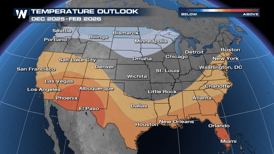 NOAA Releases Outlook for Winter 25-26' - WeatherNation