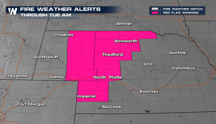 Critical Fire Danger & Isolated Dry Thunderstorms - WeatherNation