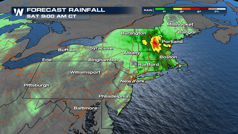 Stormy and Wet Weather Continues for the Northeast - WeatherNation