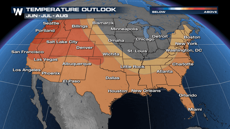 NOAA Releases Summer Outlook, Above Average Temperatures Expected ...