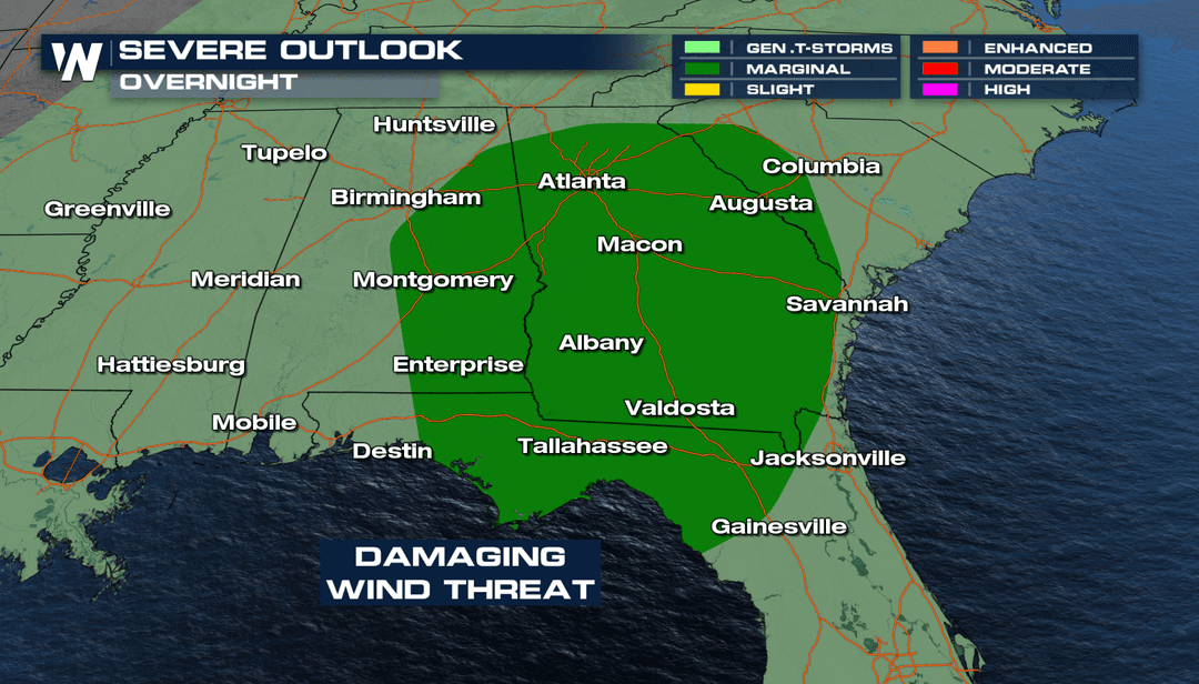 Severe Storms, Heavy Rain Target the Southeast - WeatherNation